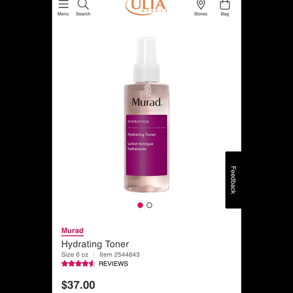 Murad | Other | Hydrating Toner | Poshmark